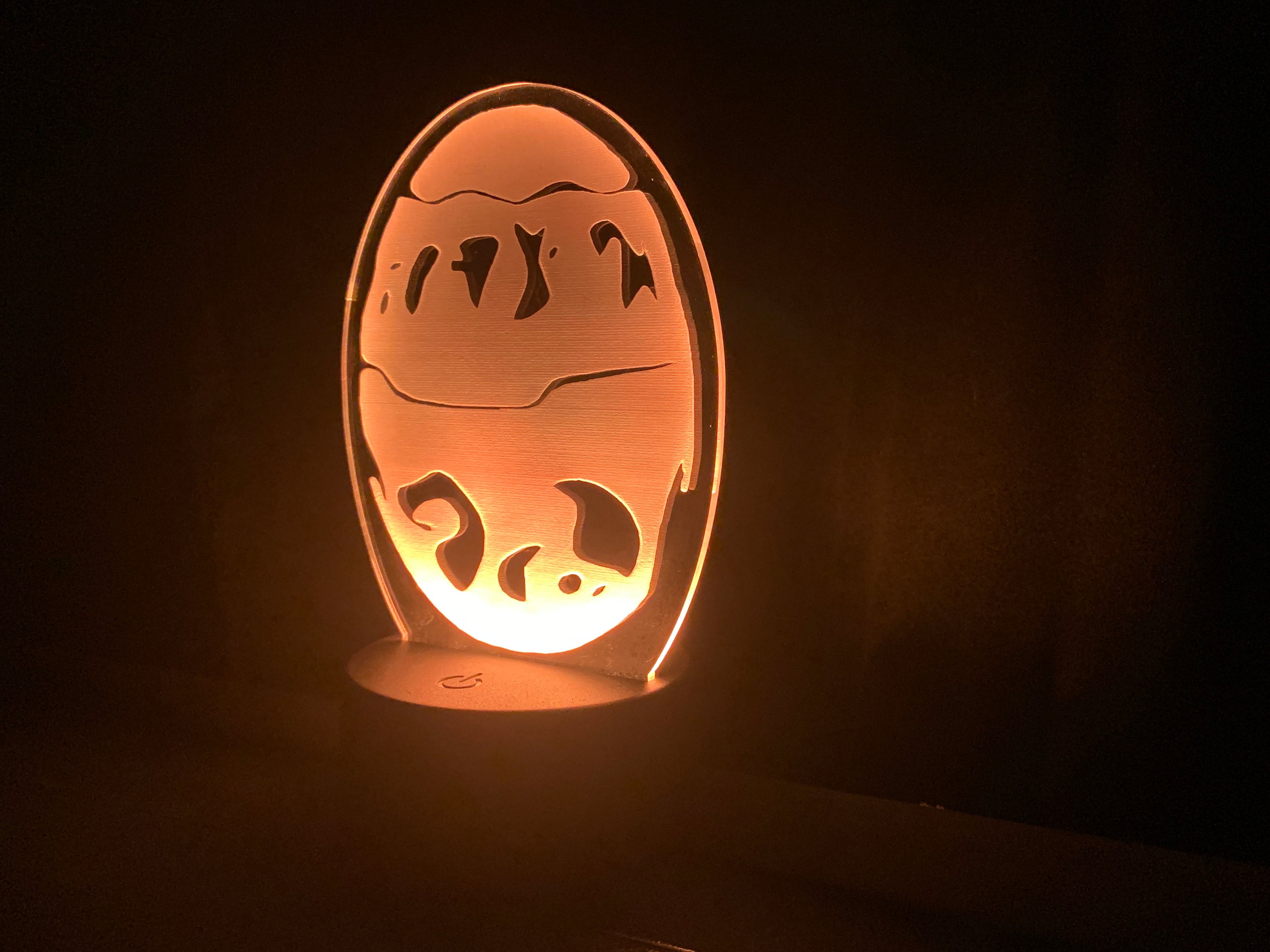 Jak and Daxter Precursor Orb Acrylic LED Light Lamp | Etsy