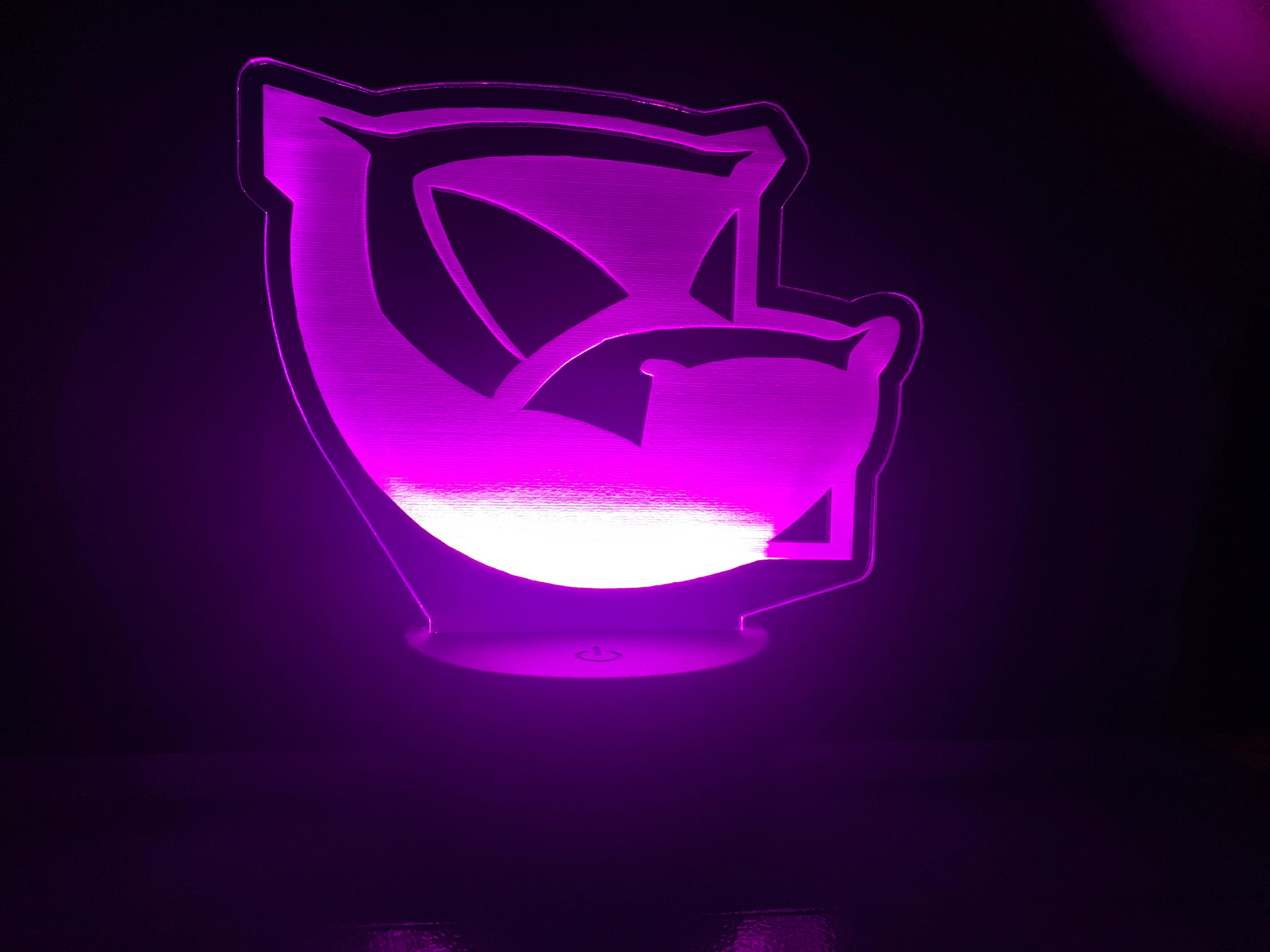 Murray Sly Cooper Acrylic LED Lamp Light - Etsy