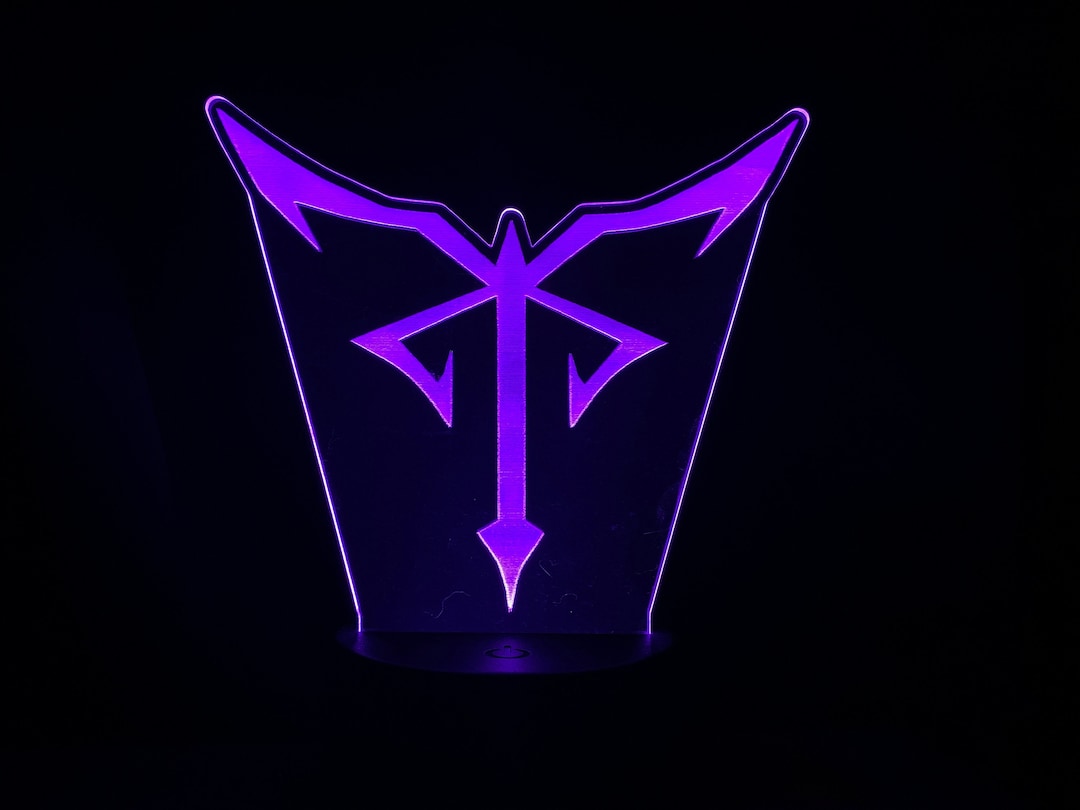 Los Iluminados | Resident Evil 4 Biohazard Acrylic LED Lamp Light - Etsy