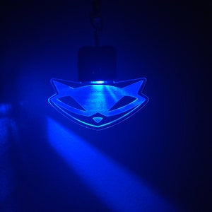 Sly Cooper Acrylic LED Keychain/charm Light - Etsy