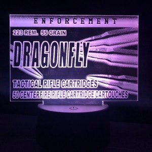 Ammo Boxes | Resident Evil 4 Biohazard Acrylic LED Lamp Light - Etsy