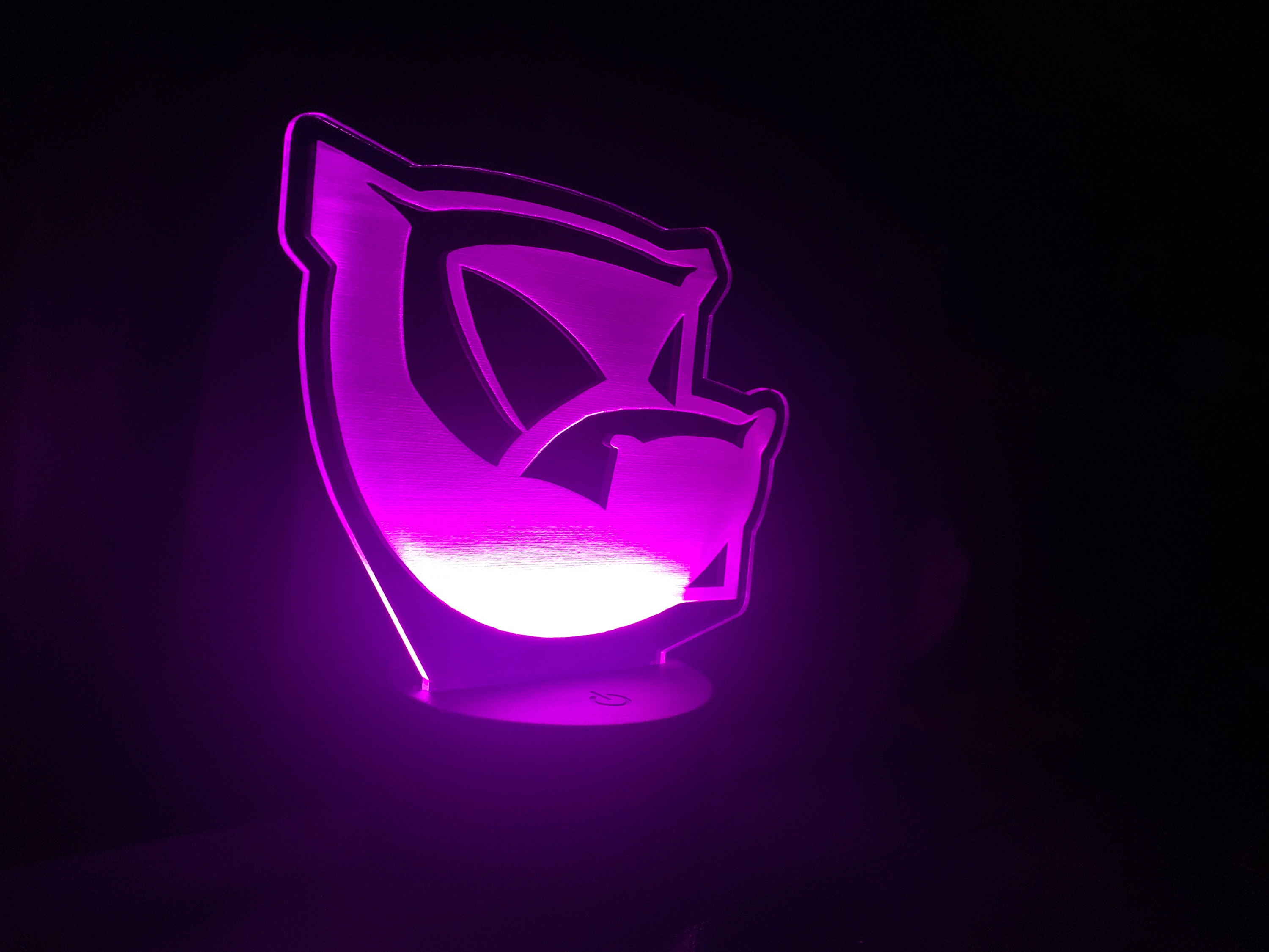 Murray Sly Cooper Acrylic LED Lamp Light - Etsy