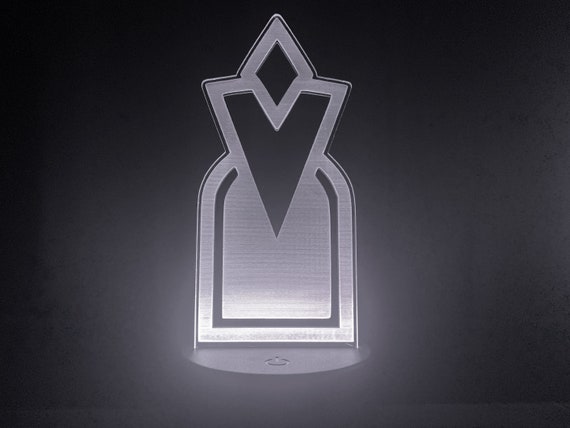 Skyrim Waypoint Quest Marker the Elder Scrolls Acrylic LED - Etsy