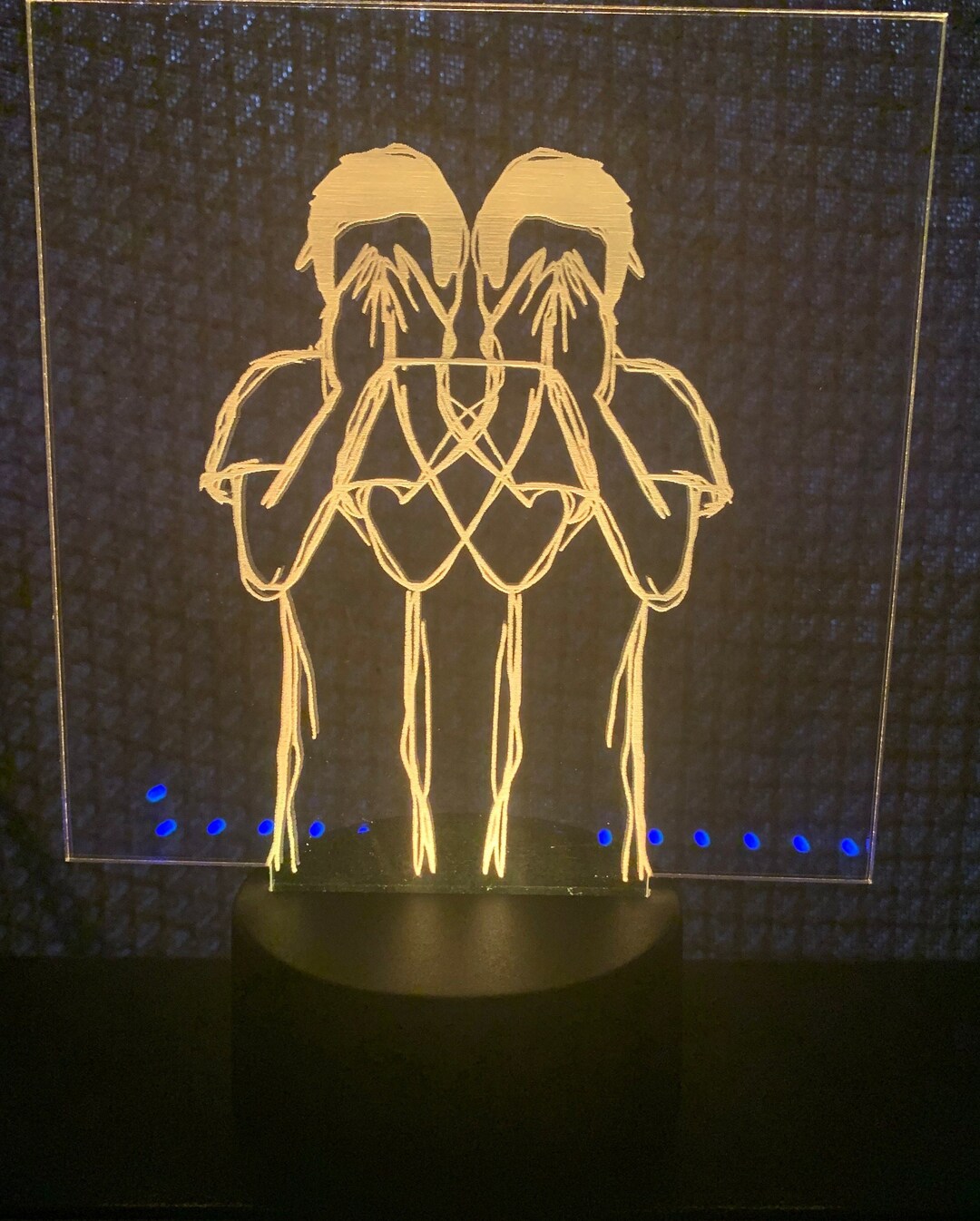 Flatsound Sleep Album Acrylic Light LED Lamp - Etsy