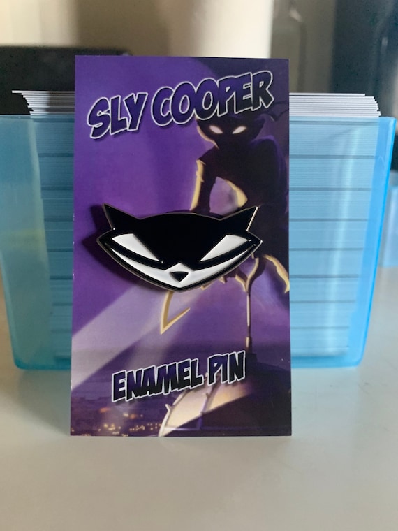 Sly Cooper Icon Sly Cooper Soft Enamel Pins Set | Etsy