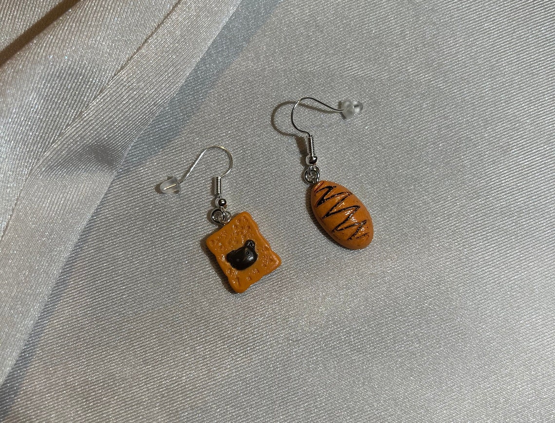 Bread and Pastry Earrings - Etsy