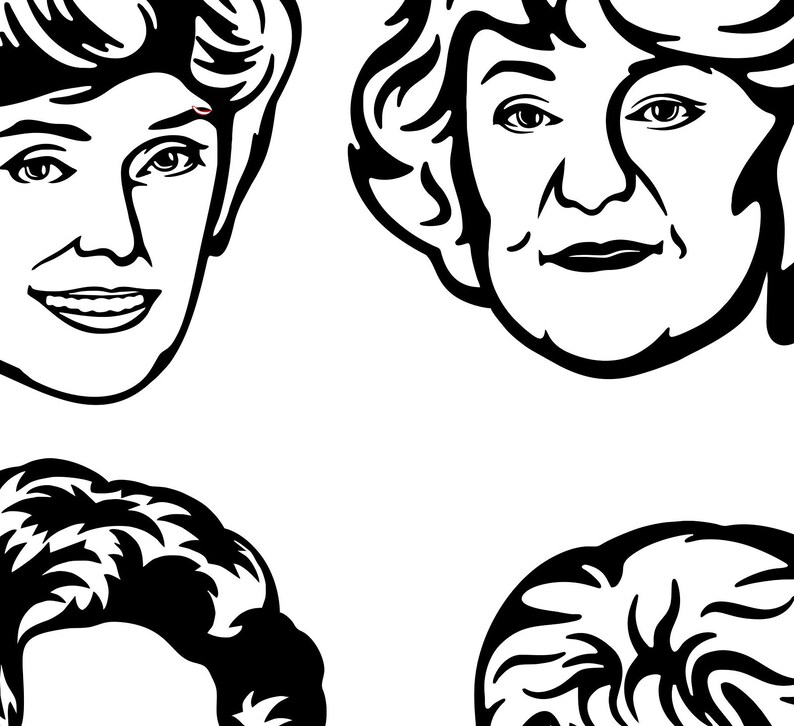 Golden Girls svg Bundle Cricut Cut File Silhouette Cut File | Etsy México