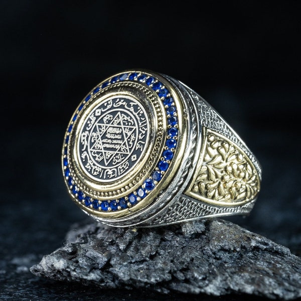 Seal of King Solomon Rings - Etsy