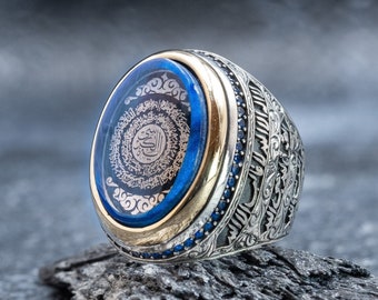 Seal of Prophet Muhammad Silver Men Ring 925 Sterling Silver - Etsy