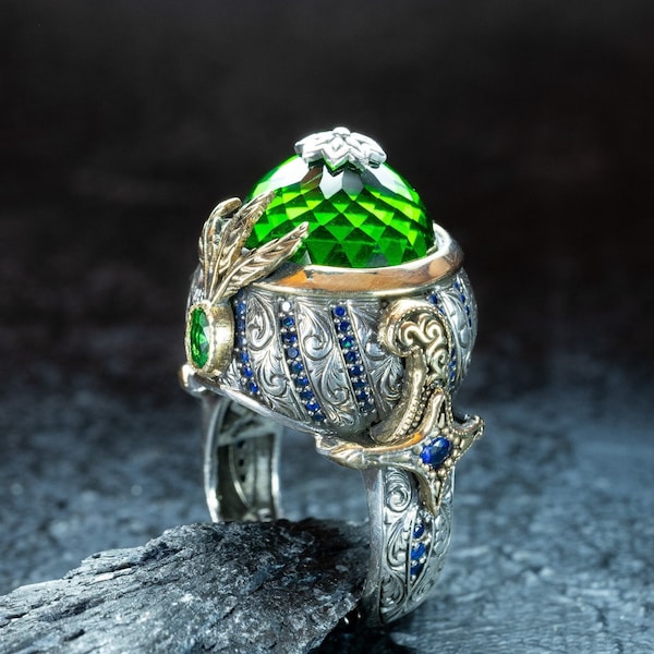 Ottoman Sultan Ring - Etsy