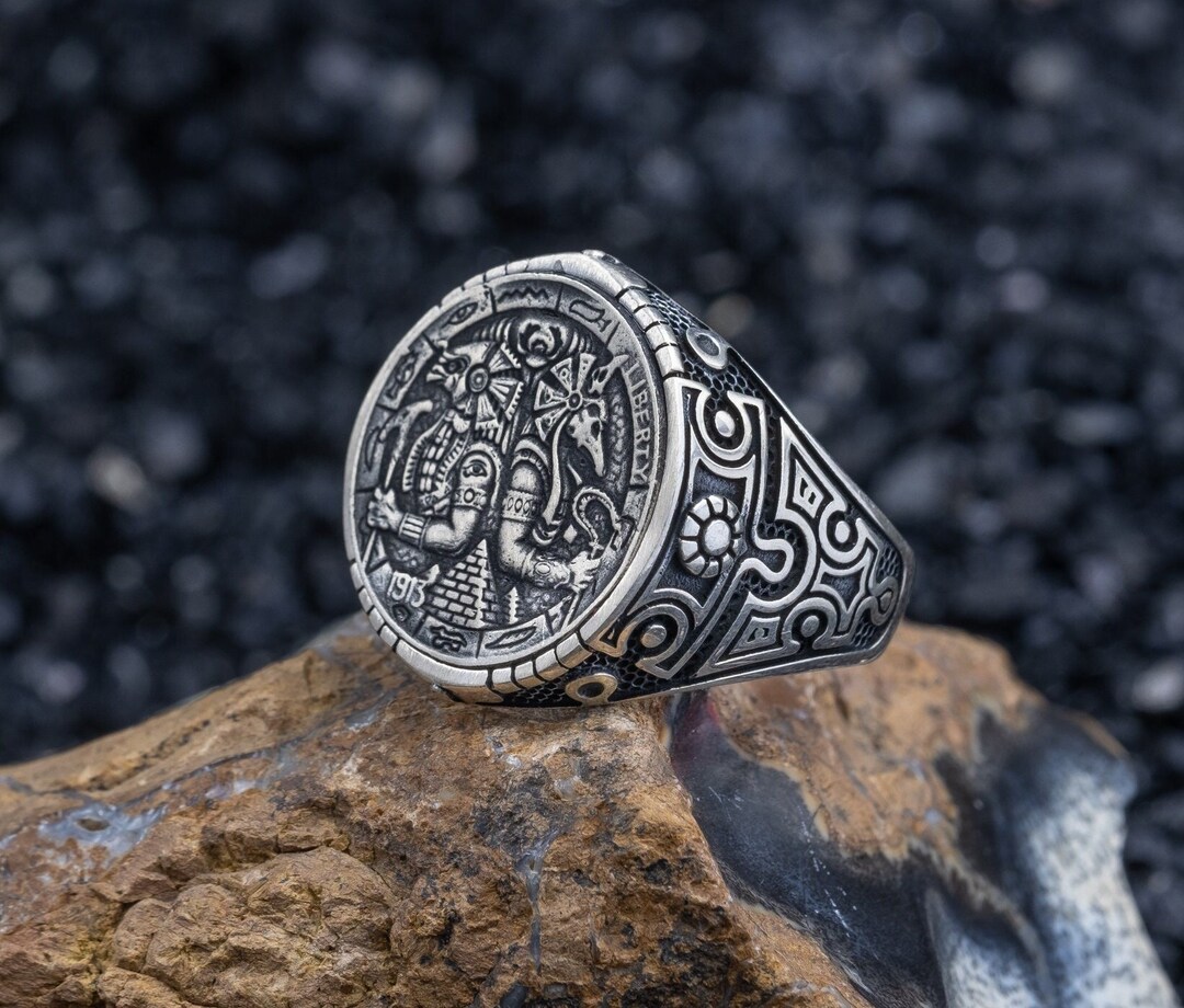 Anubis Ring , Sterling Silver , Egyptian Ring , Anubis Jewelry ...