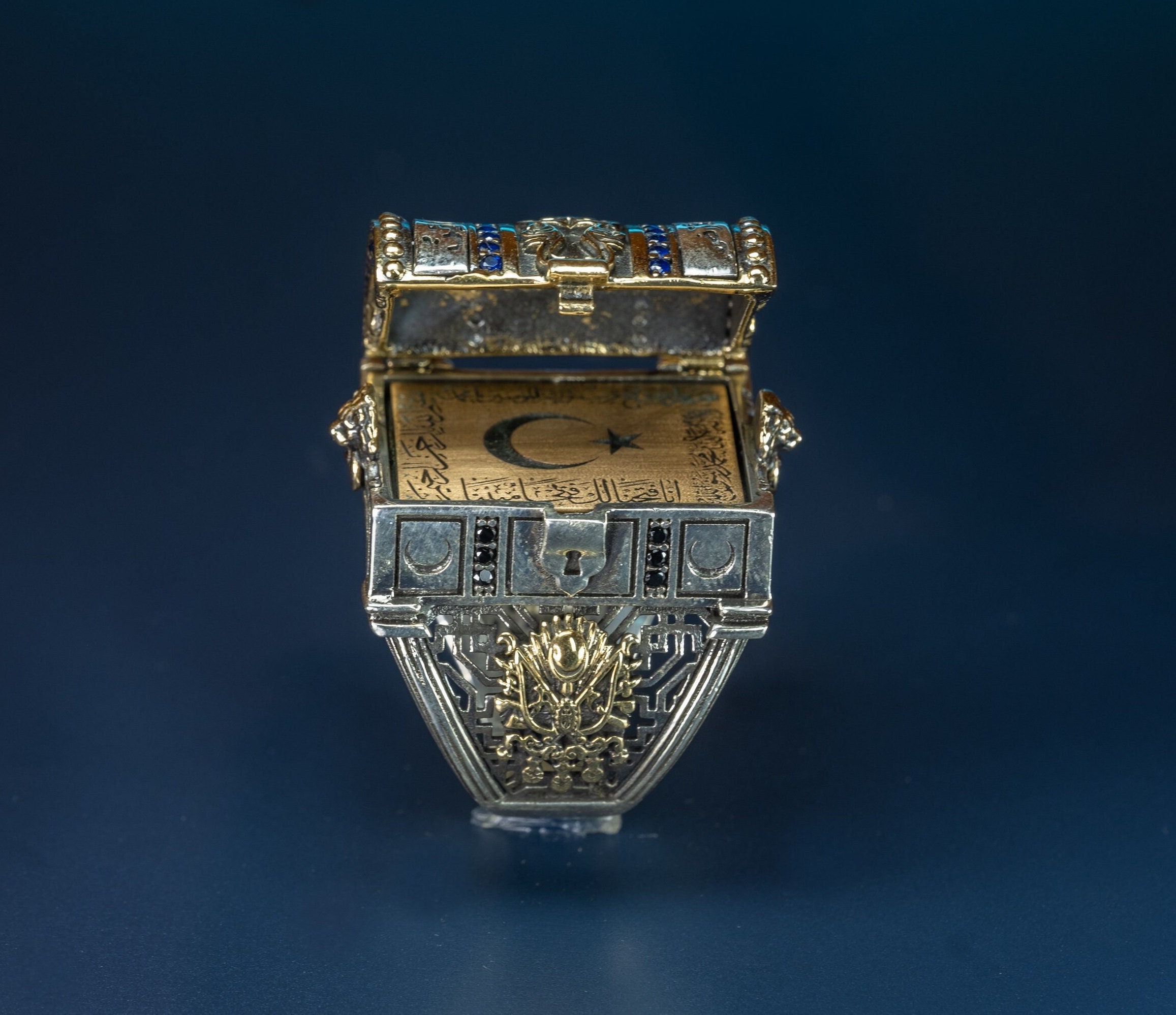 Poisoner Ring 925 Sterling Silver Poison Ring Malcolm X - Etsy