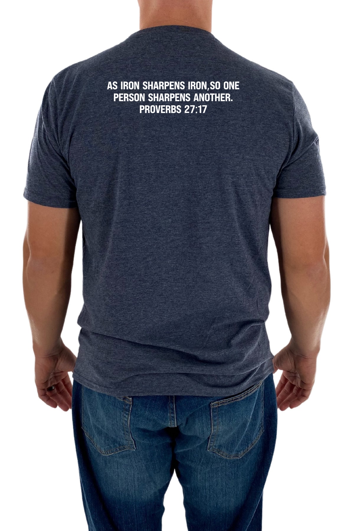 Iron Sharpens Iron Mens Christian Shirt for Men Christian T Shirt With ...