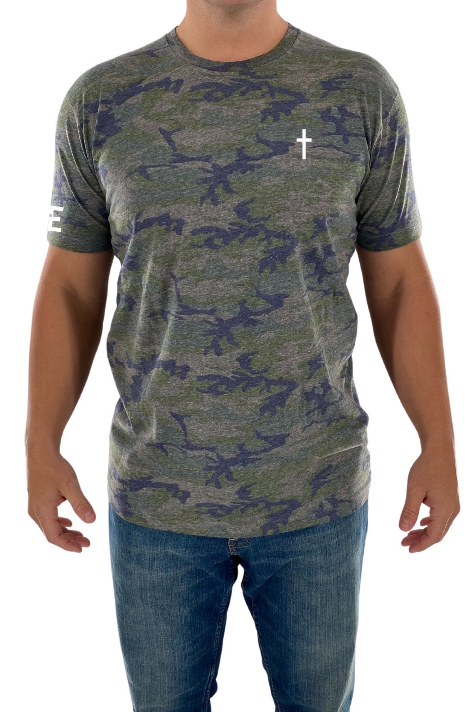 Mens Christian Shirt With Cross Mens Shirt for Christian Tshirt for Men ...