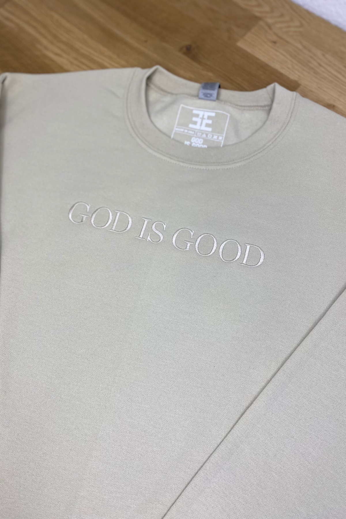Custom God is Good Sweatshirt Embroidered Christian Sweatshirt ...