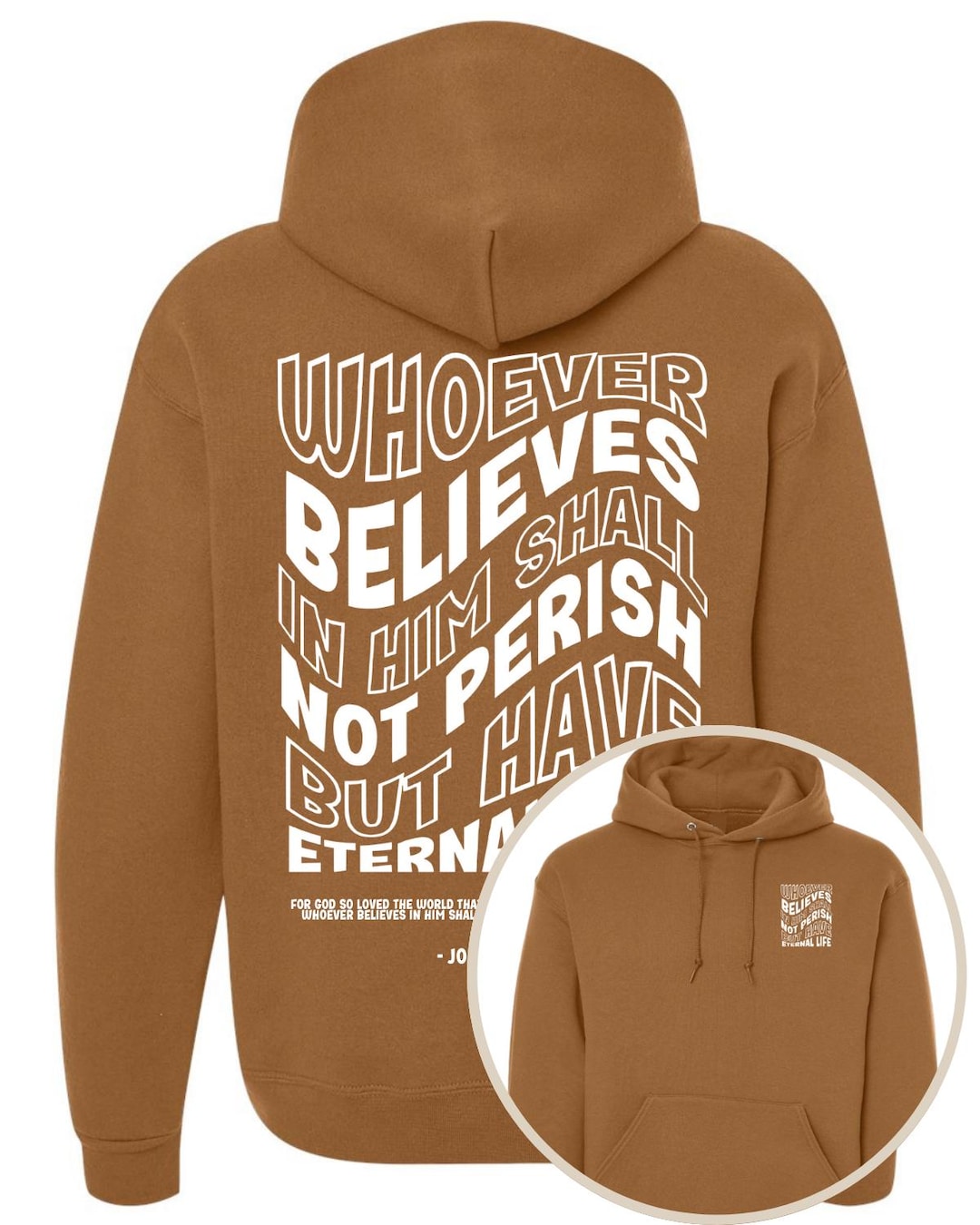 Christian Hoodie Bible Verse Hoodie Religious Gift Church Wear Faith ...