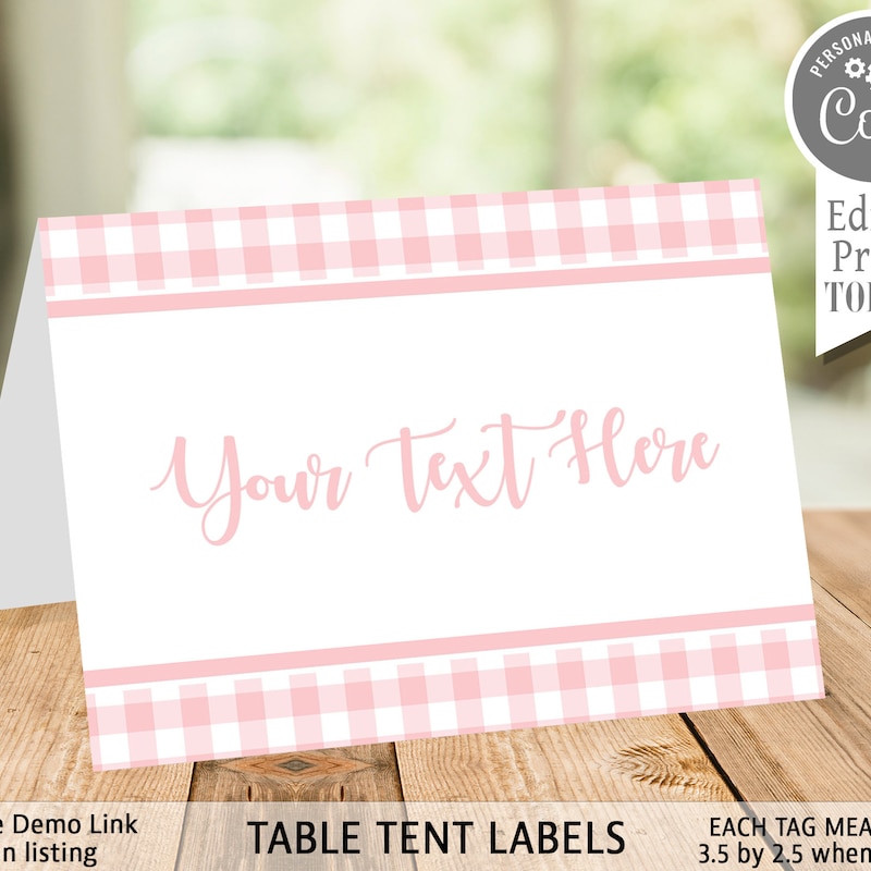 Food Table Label - Etsy