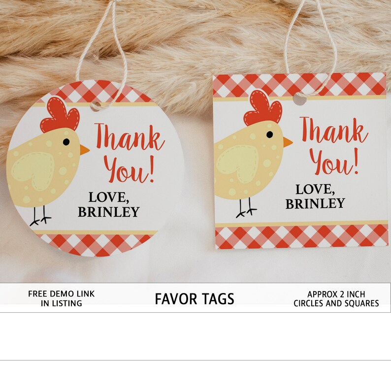 Chicken Party Package, Farm Party Bundle, First Birthday, Girl, Red ...