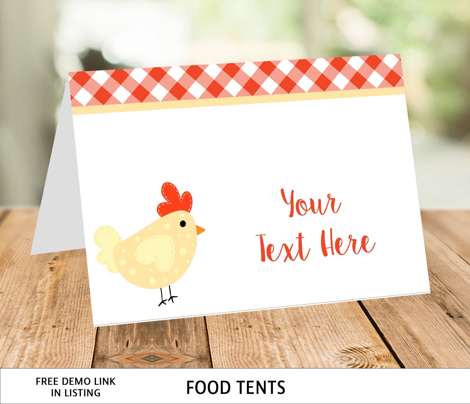 Chicken Party Package, Farm Party Bundle, First Birthday, Girl, Red ...