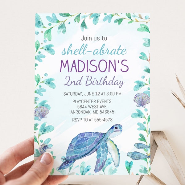 Sea Turtle Party - Etsy