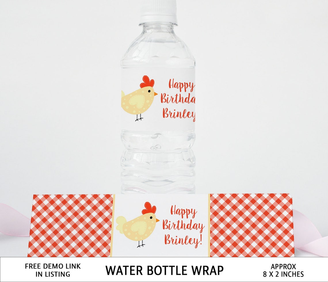 Chicken Party Package Farm Party Bundle First Birthday - Etsy