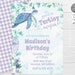 Turtley Awesome Birthday Invitation, Editable, Turtle Invitation, Ocean ...
