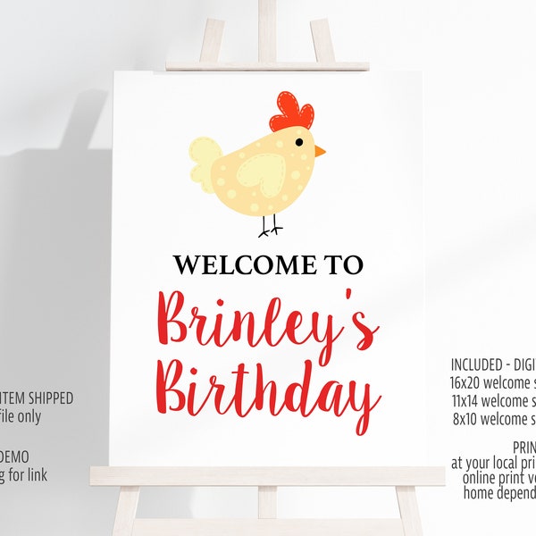 Welcome Chicken Signs - Etsy