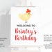 Chicken Welcome Sign Template Sizes 8x10, 11x14, 16x20, Editable Cute ...