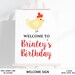 Chicken Party Package, Farm Party Bundle, First Birthday, Girl, Red ...