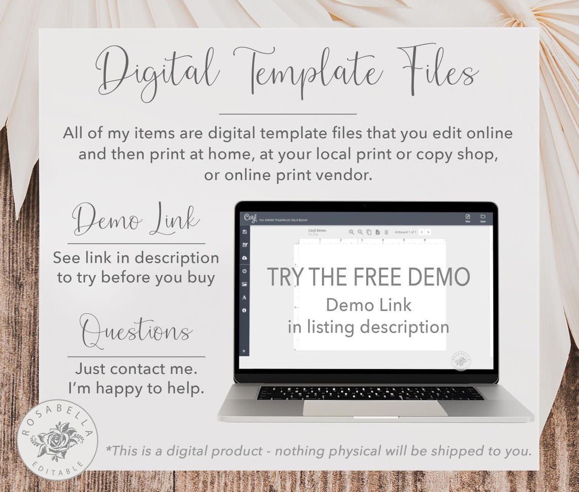 Editable Christmas Candle Gift Tags, Pine Cone & Holly (digital ...