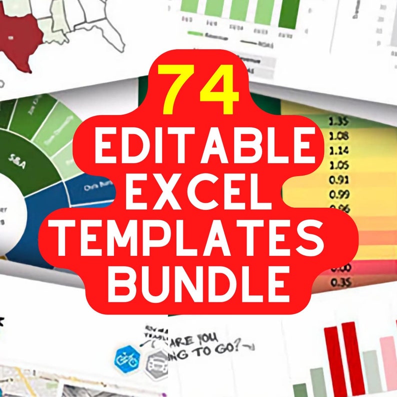 74 EDITABLE Excel Templates Budget , Business Templates, Calendar ...