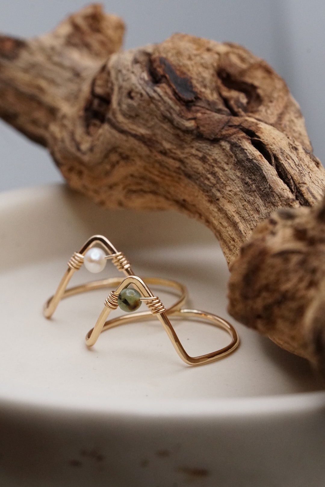 Ascend, Gold Fill Ring, 14k Gold Fill, Fresh Water Pearl,pearl Ring ...