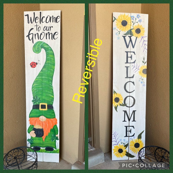 Reversible Porch Sign - Etsy