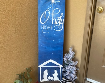 Nativity Porch Sign - Etsy