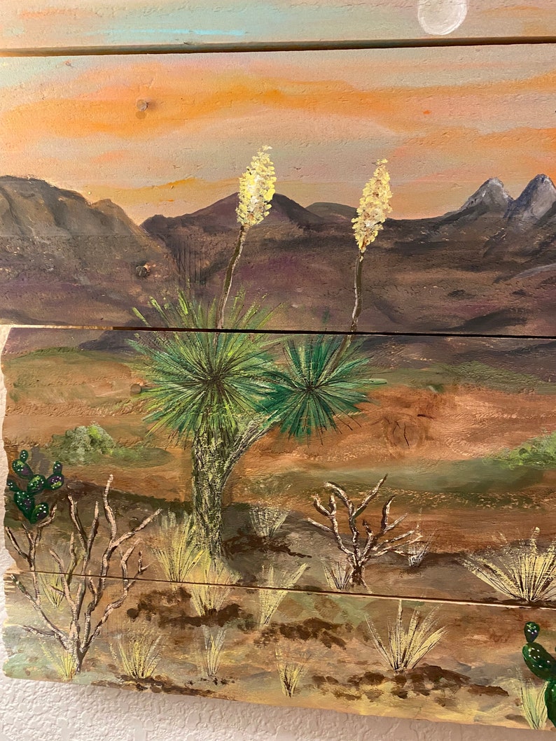Organ Mountain Desertscape - Etsy