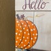 Pumpkin Welcome Sign-patterns and Prints - Etsy