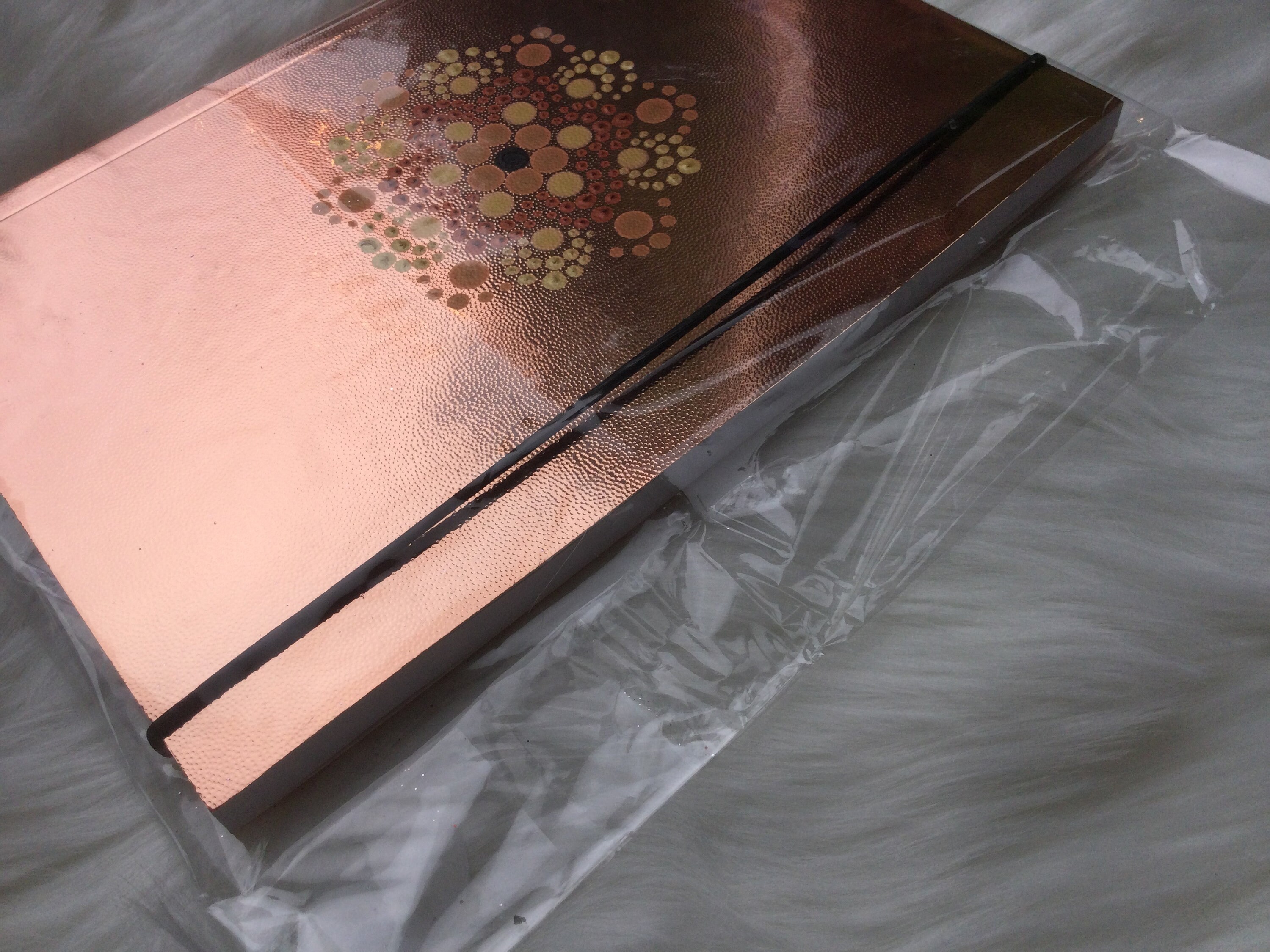 Rose Gold Notebook - Etsy
