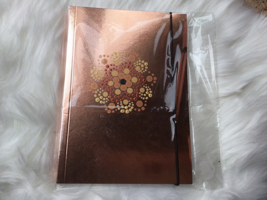 Rose Gold Notebook - Etsy
