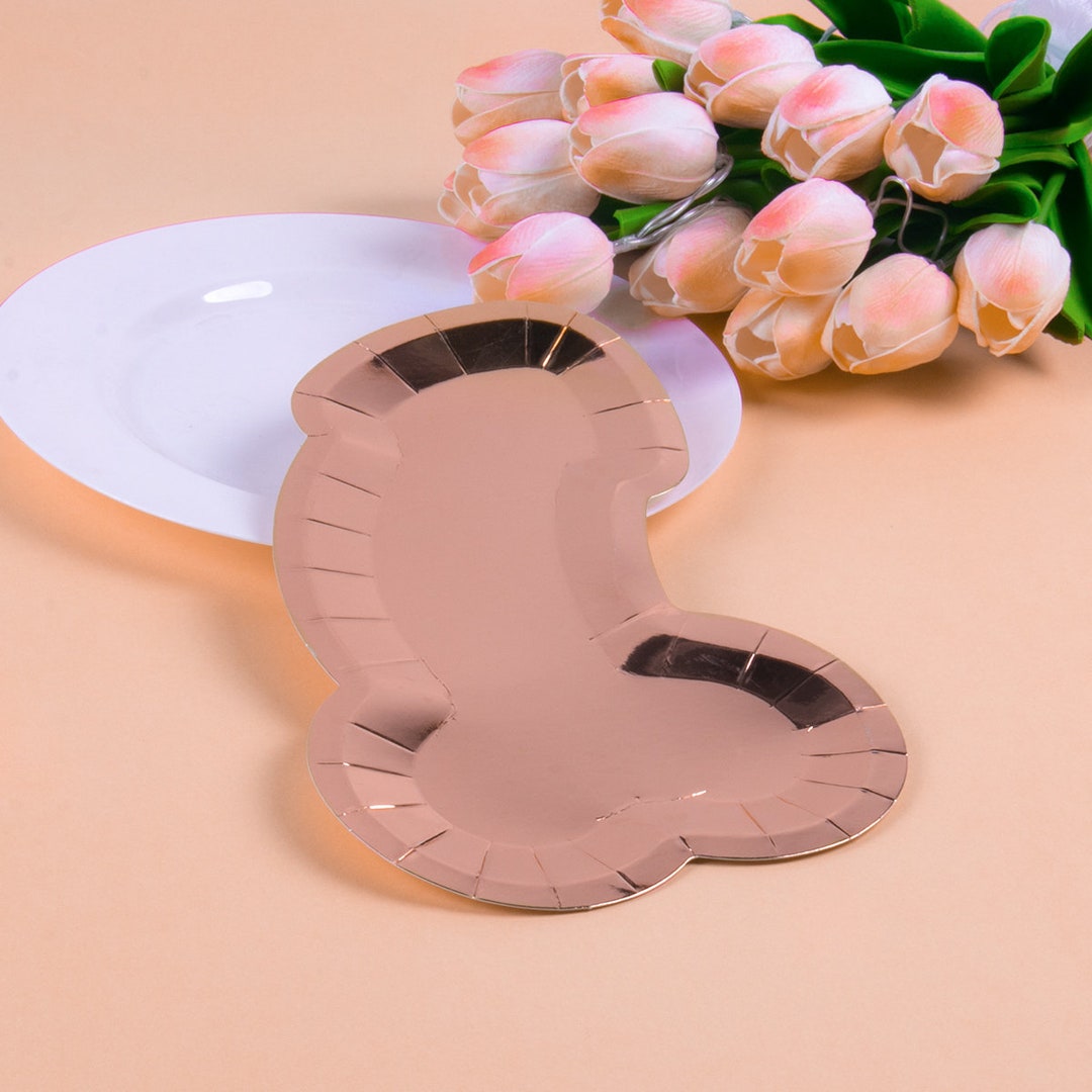 Hen Party Plates Penis Paper Plates Funny Tableware Decoration ...