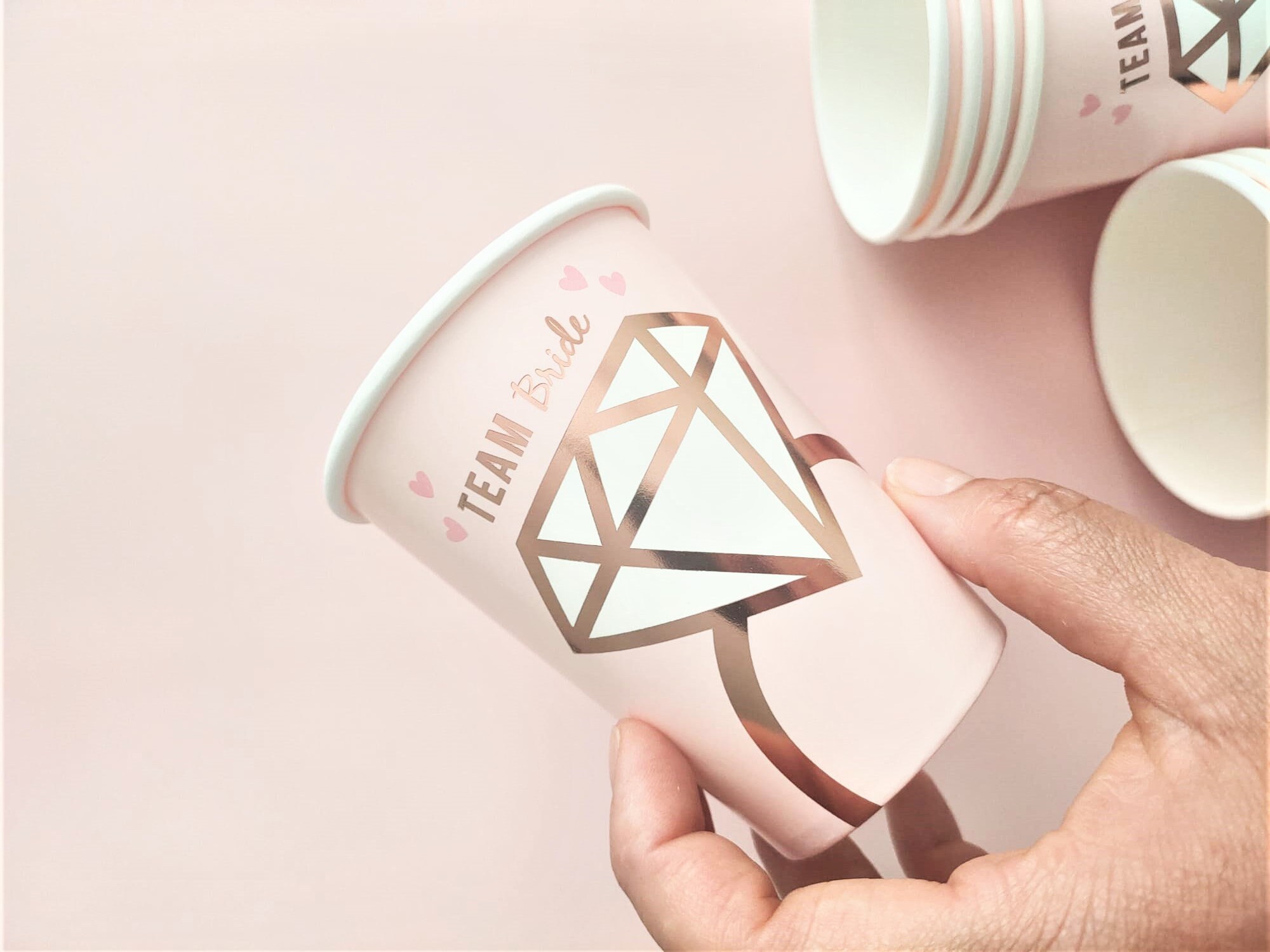 Hen Party Cups Diamond Theme Decoration Hen Paper Cups - Etsy