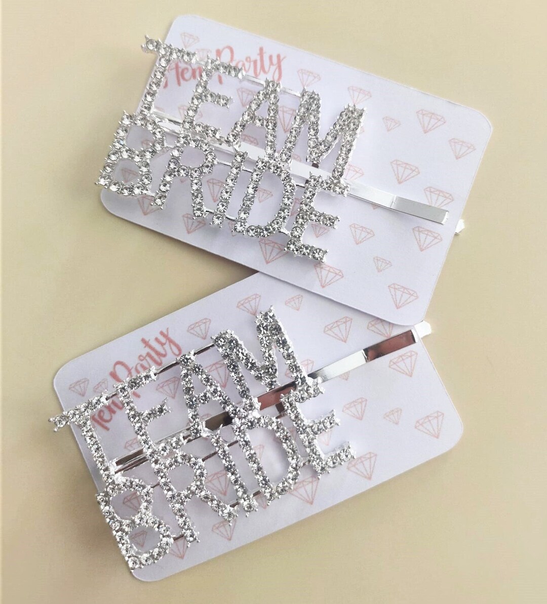 Team Bride Pin Hair Hen Party Hair Accessories Bridal Hair Piece ...