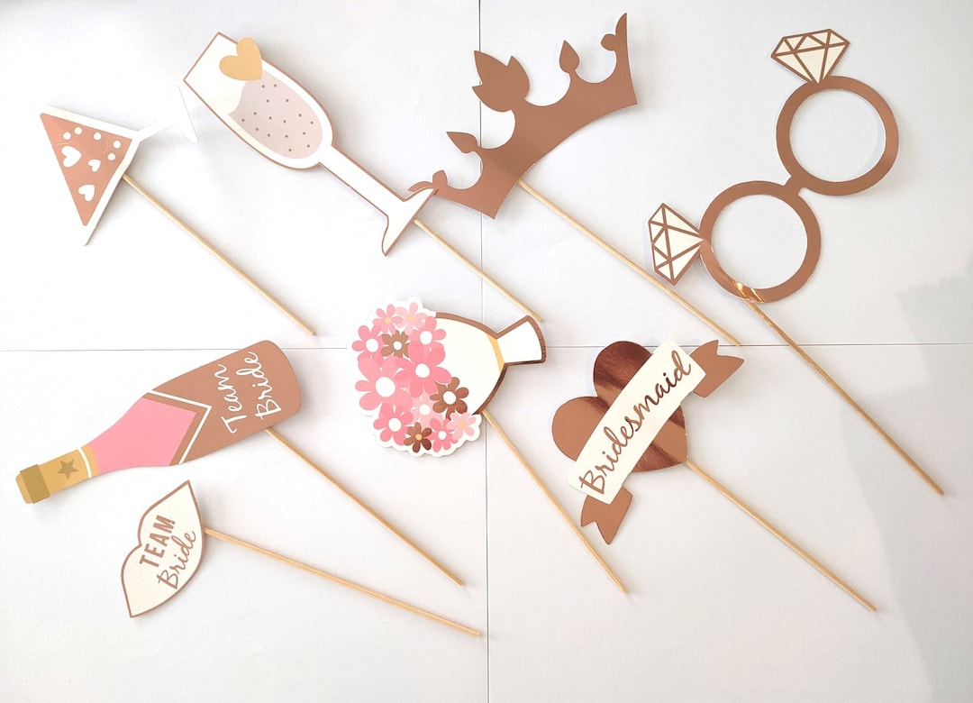 Photo Props Hen Party Essential Photo Booth Props Bachelorette Party ...