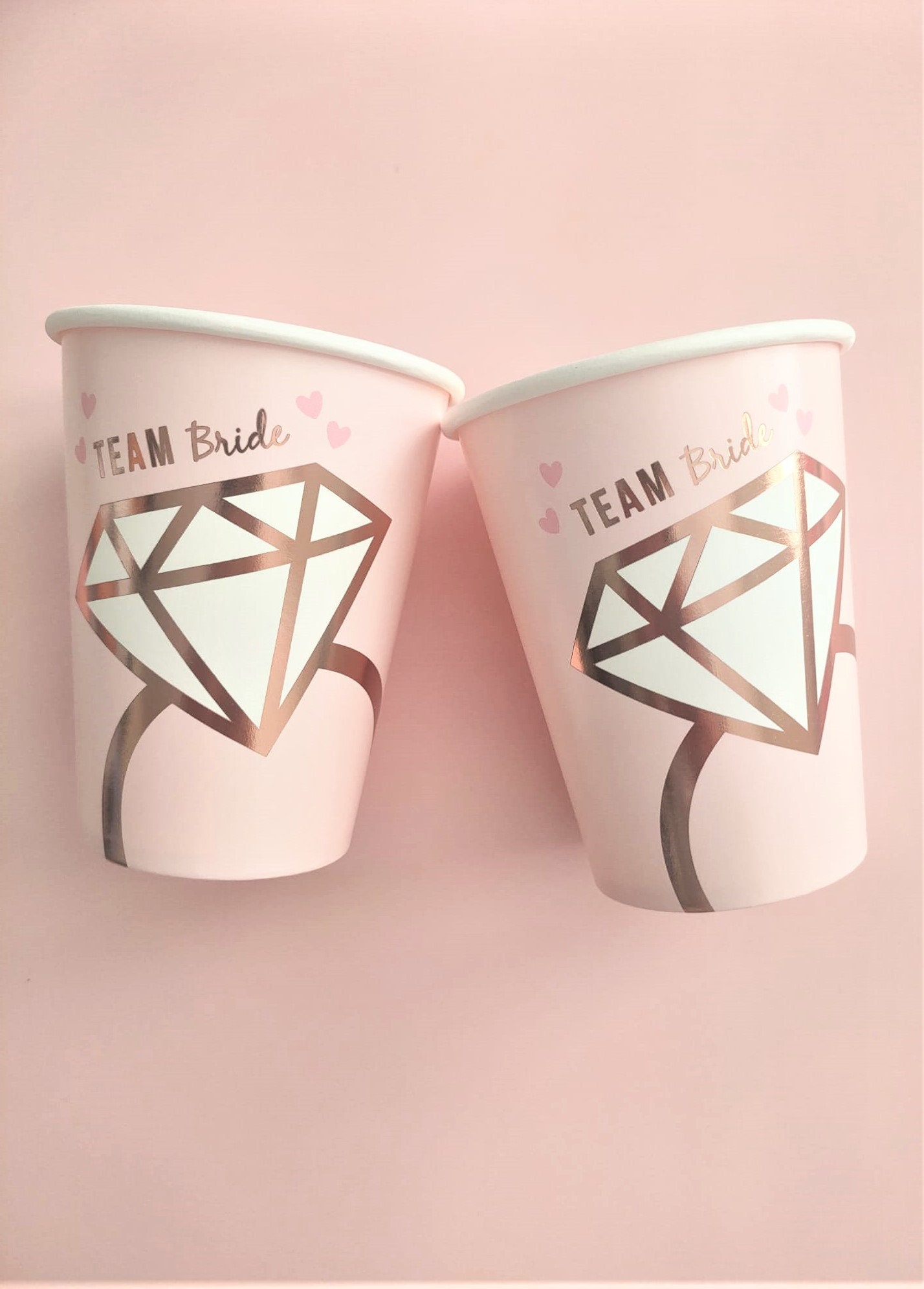 Hen Party Cups Diamond Theme Decoration Hen Paper Cups Essential Hen Do ...