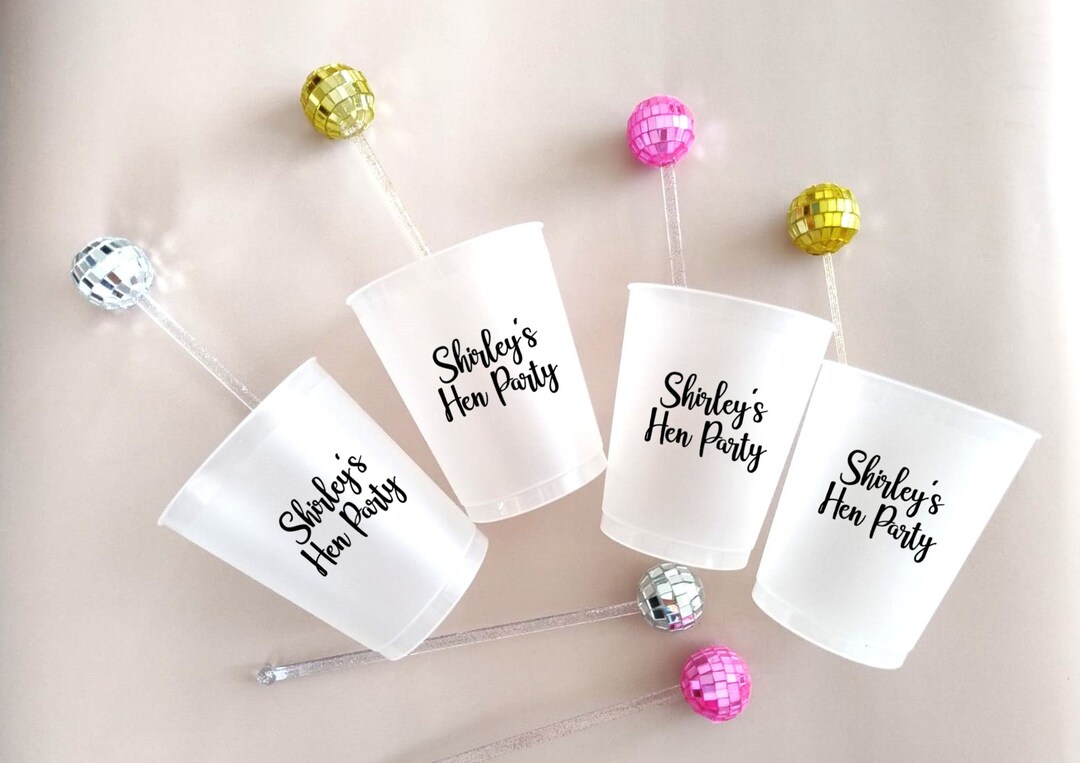 Drink Mixer Disco Fun Cocktail Stirrer Party Drinks Custom Hen Part ...
