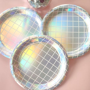 Disco Hen Party Plates Hen Party Accessories Bachelorette Party ...