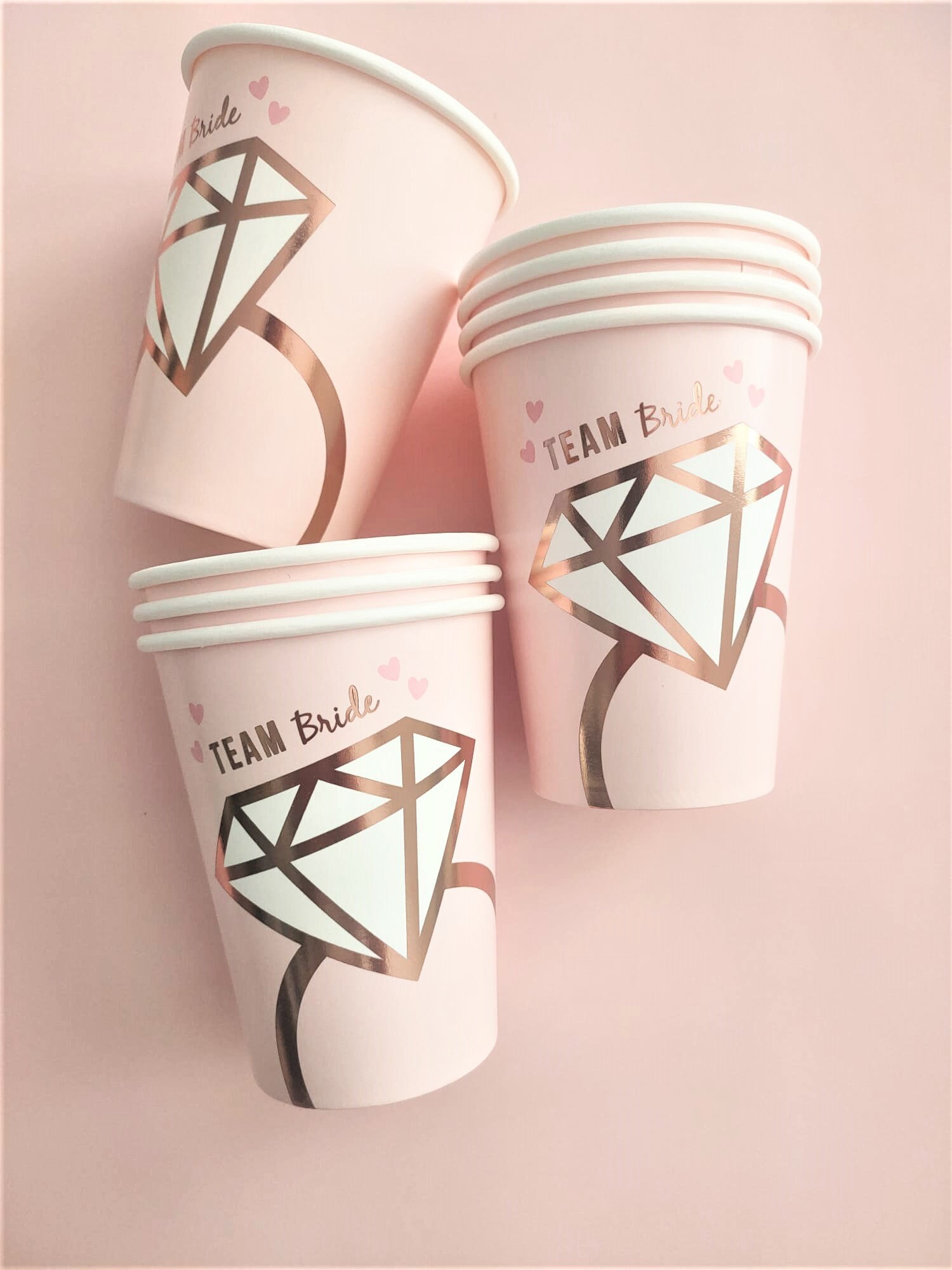 Hen Party Cups Diamond Theme Decoration Hen Paper Cups - Etsy