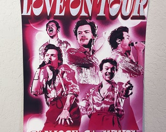 Love on Tour Poster - Etsy