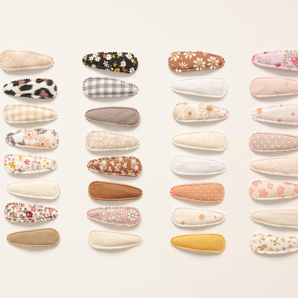 Snap Hair Clips - Etsy