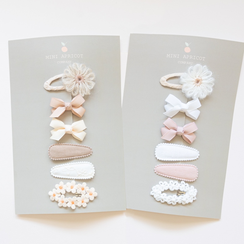 Wool Flower Hair Clips - Etsy