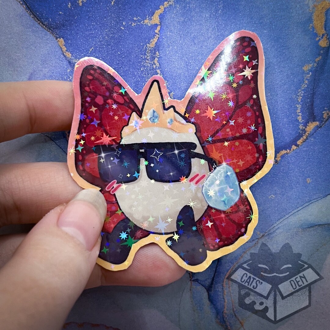 Sunny QSMP Holographic Sticker - Etsy